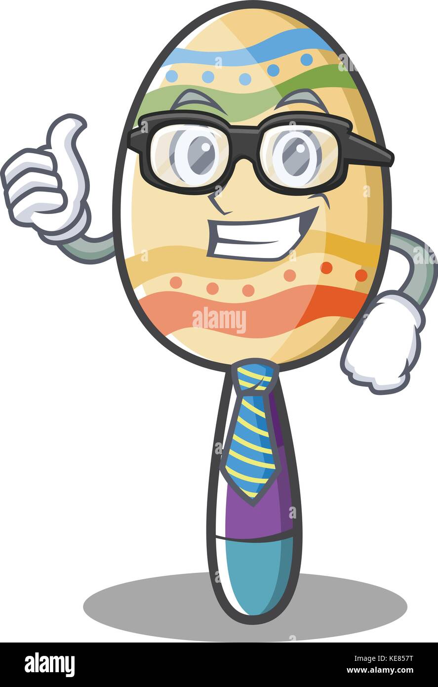 Businessman maracas character cartoon style Stock Vector Image & Art ...