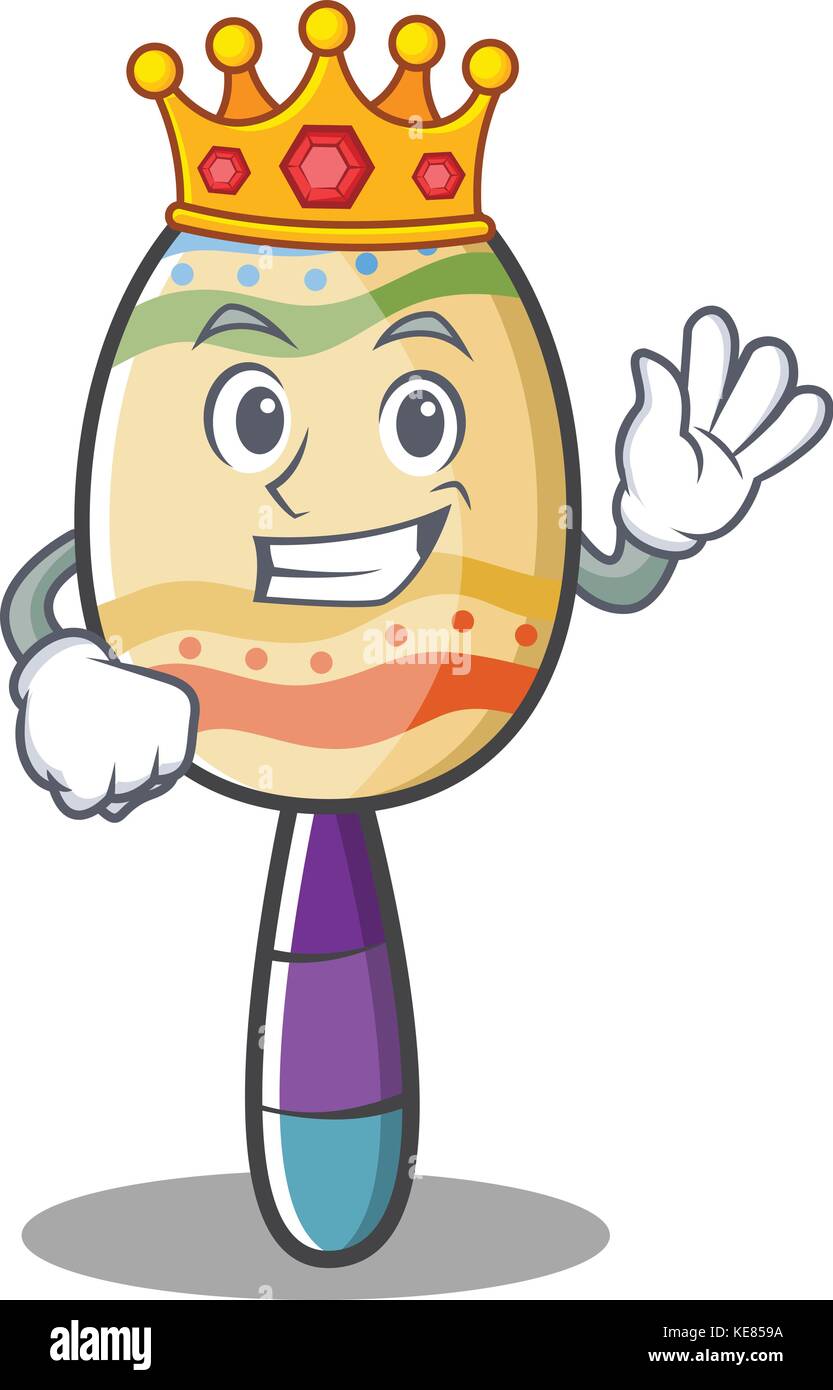 King maracas character cartoon style Stock Vector Image & Art - Alamy