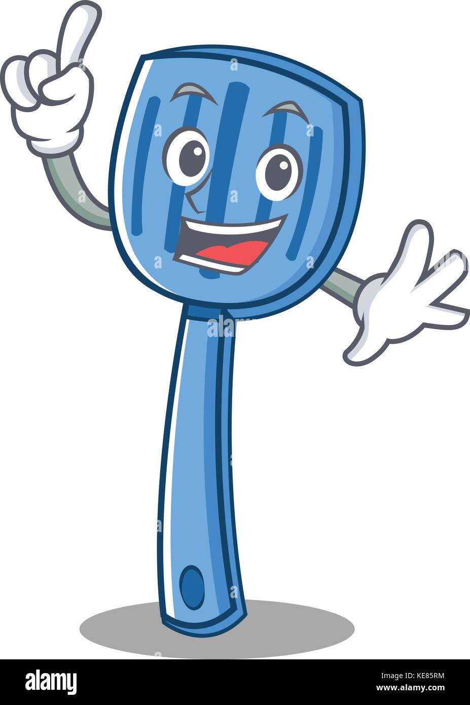 Finger spatula character cartoon style Stock Vector Image & Art - Alamy