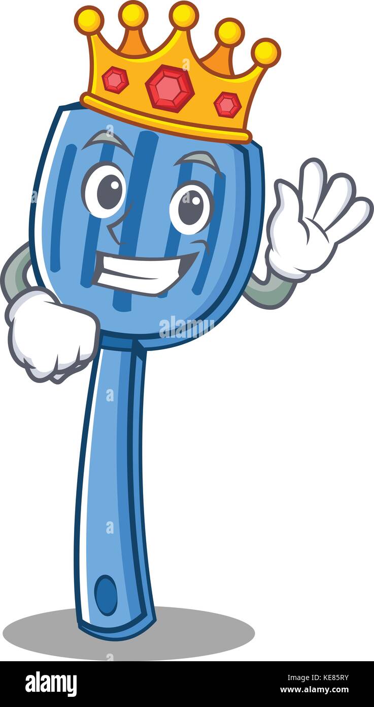 King spatula character cartoon style Stock Vector Image & Art - Alamy