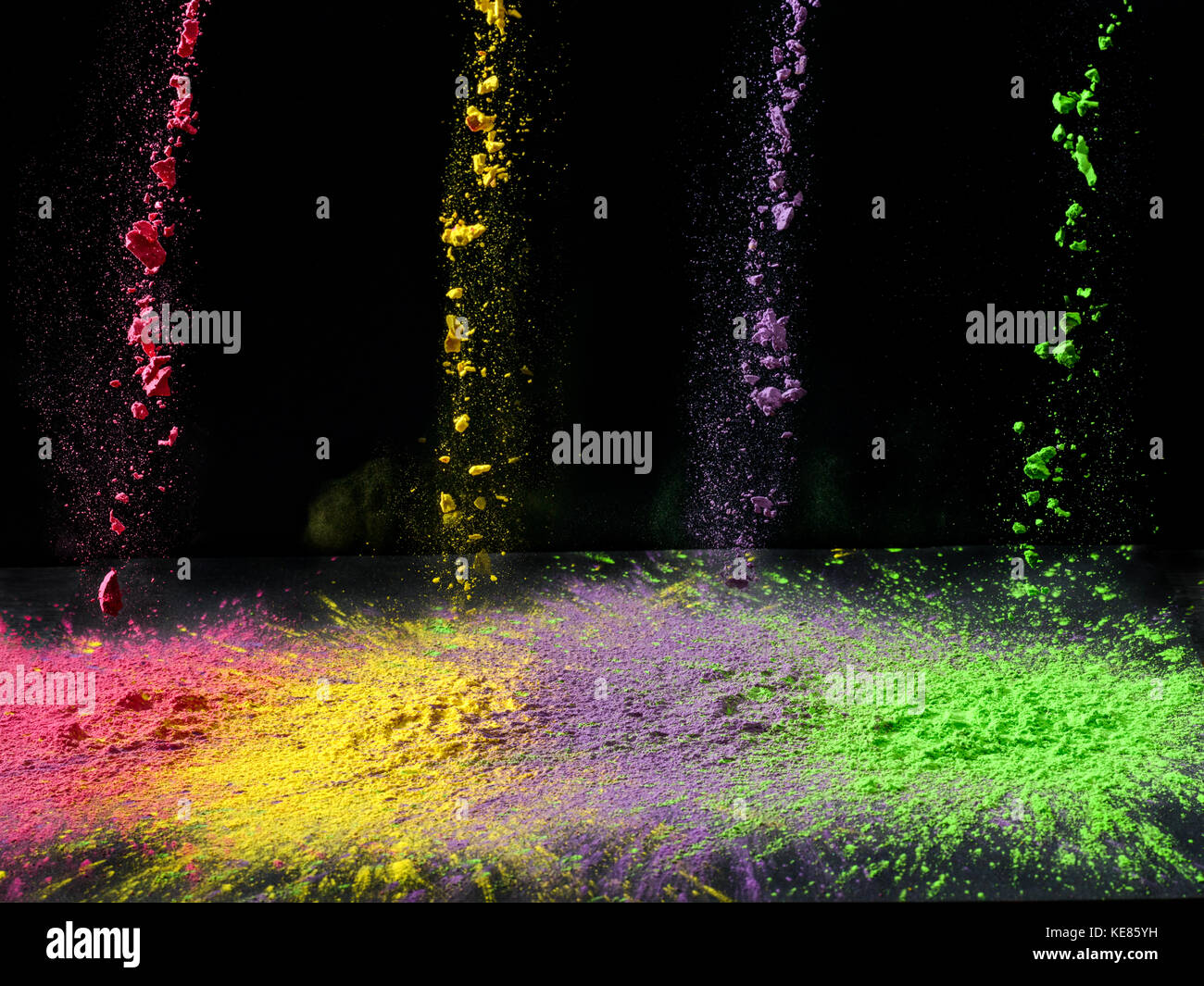 Bright holi colors hi-res stock photography and images - Alamy