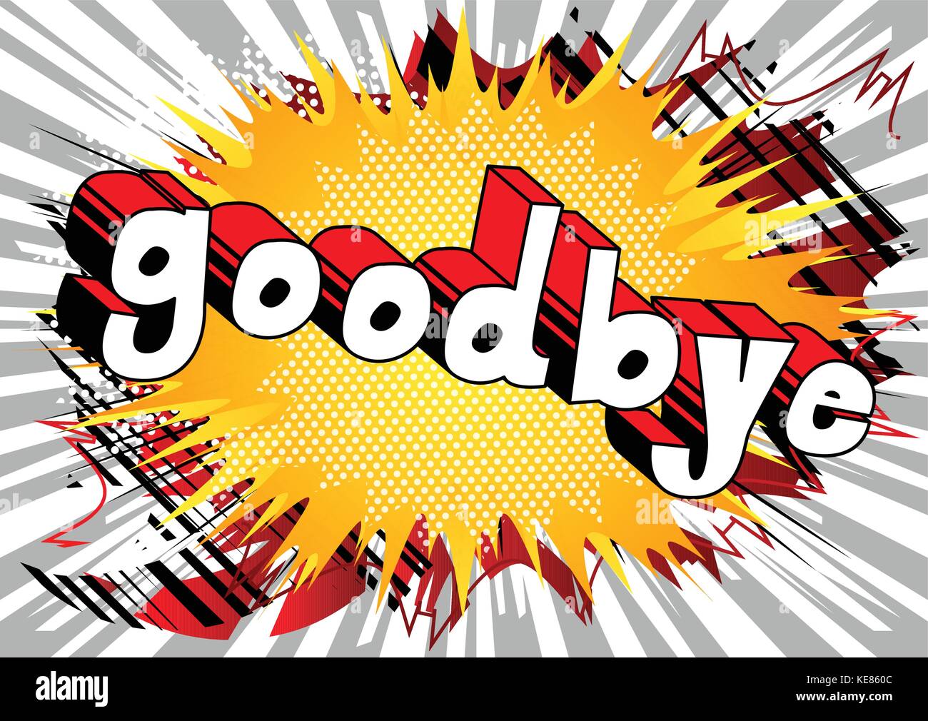 Goodbye Stock Vector Images - Alamy