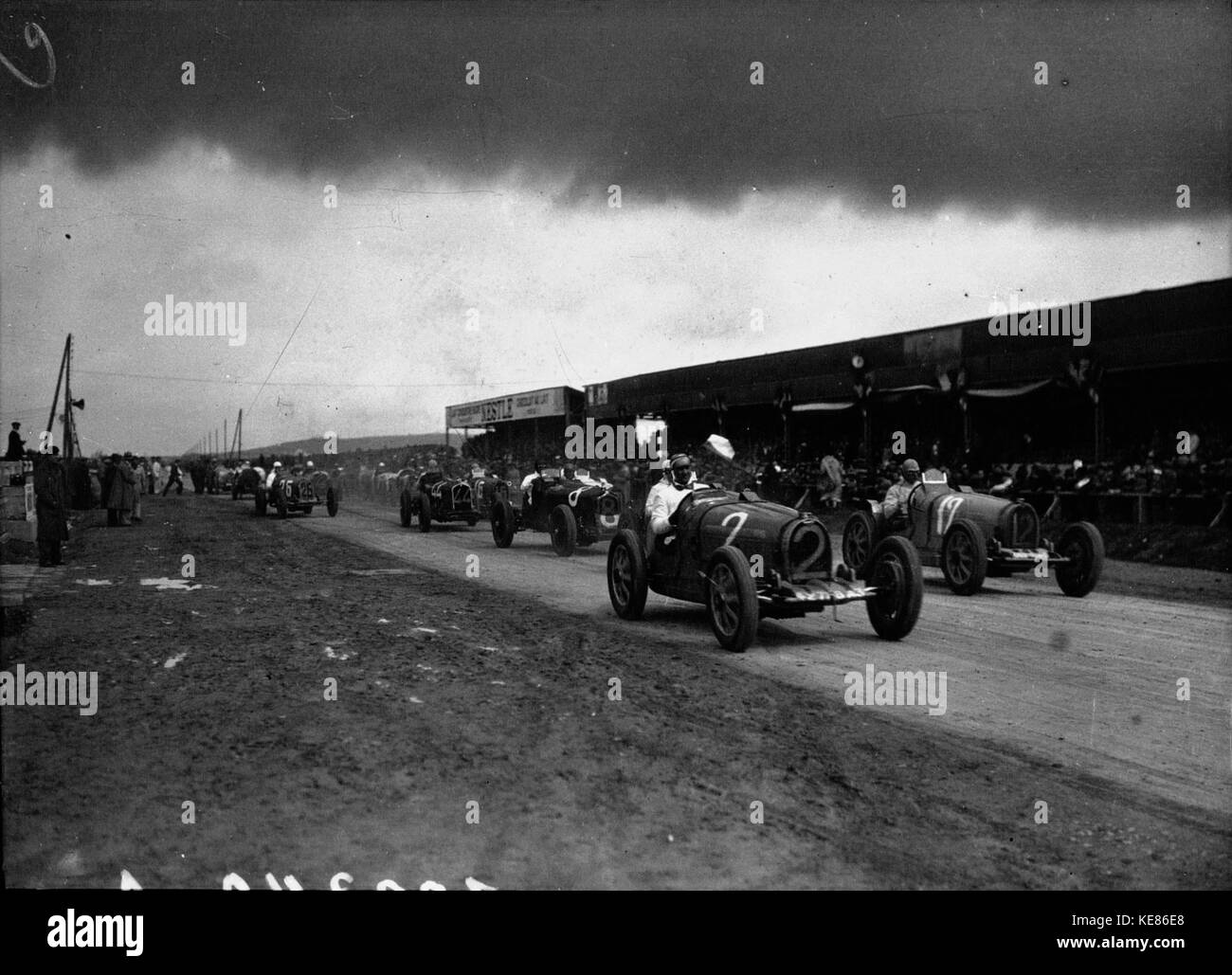 Start of the 1933 Tunis Grand Prix Stock Photo - Alamy