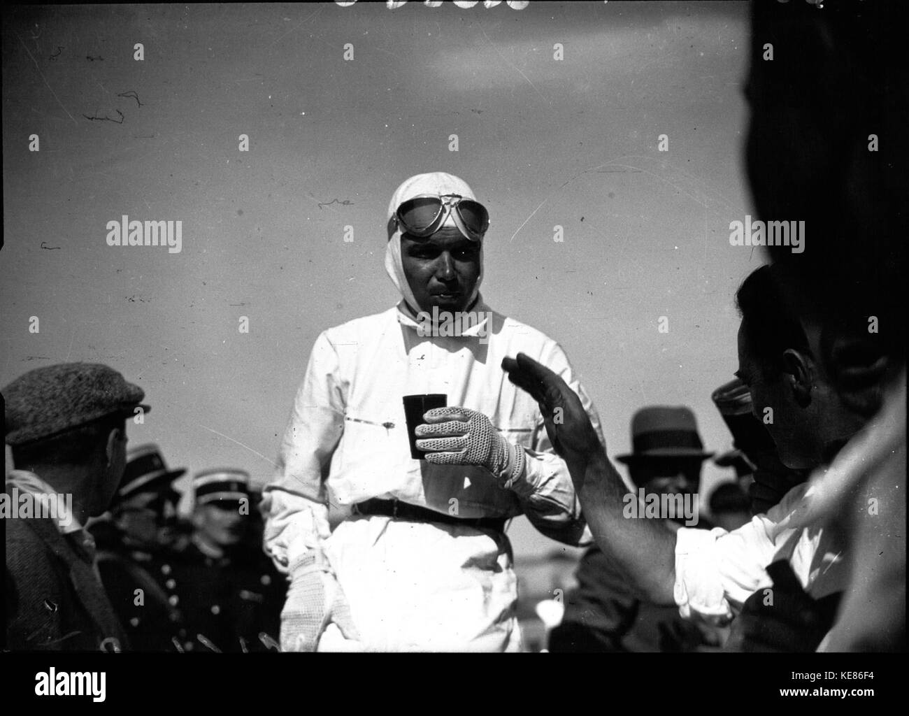 Rudolf Caracciola at the 1935 French Grand Prix Stock Photo - Alamy