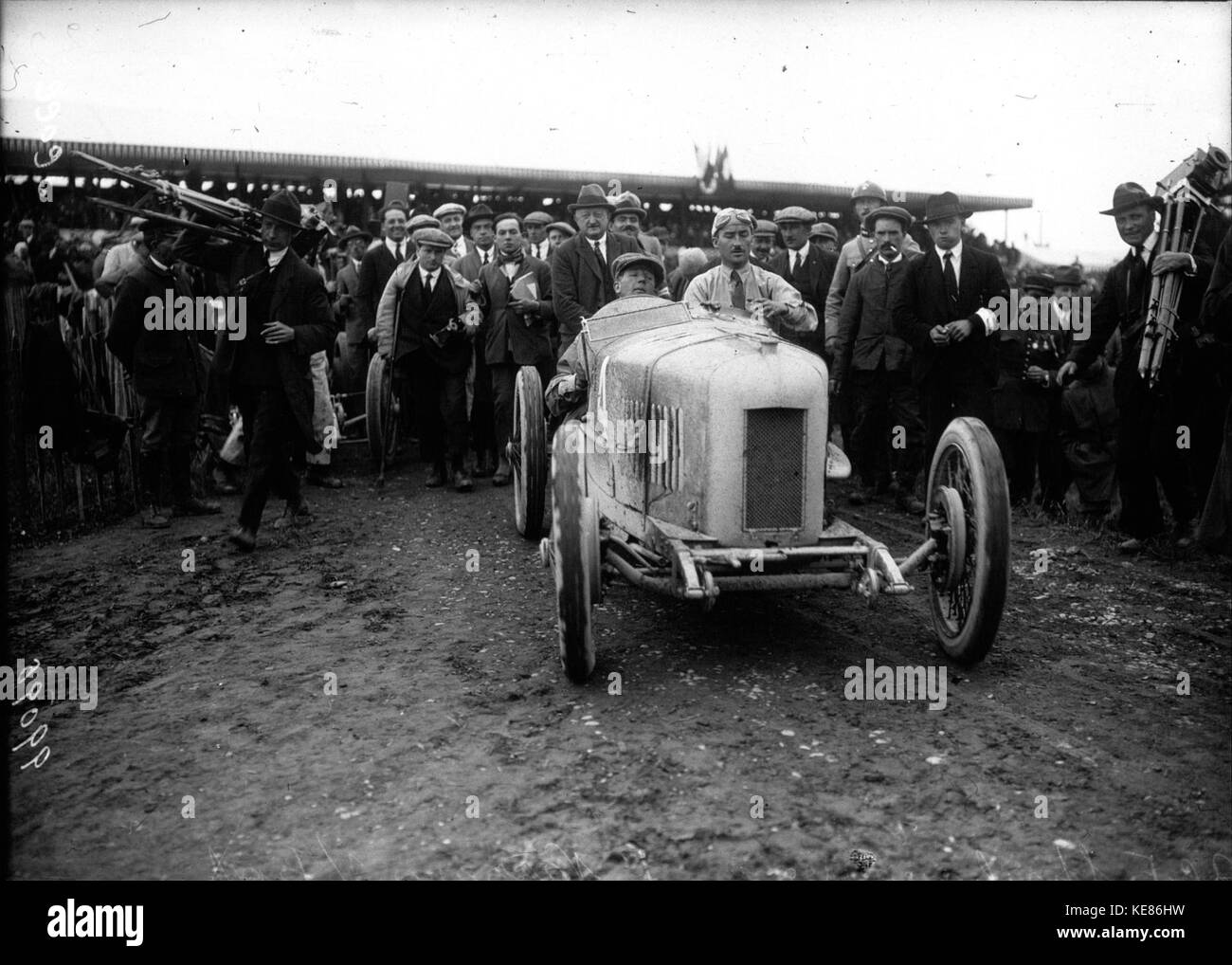 Felice Nazzaro at the 1922 French Grand Prix (2 Stock Photo - Alamy