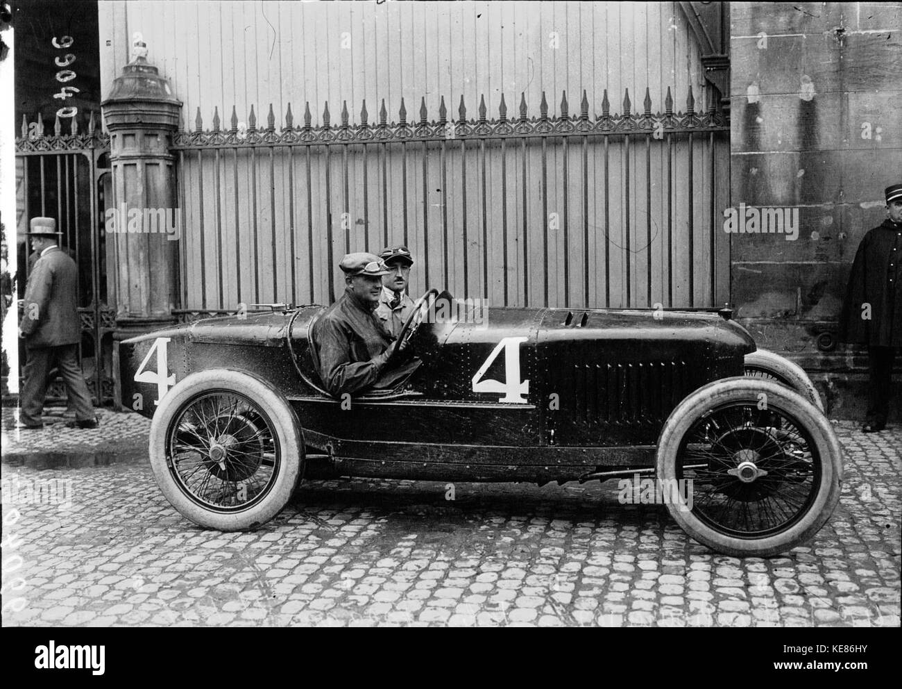 Felice Nazzaro at the 1922 French Grand Prix (3 Stock Photo - Alamy