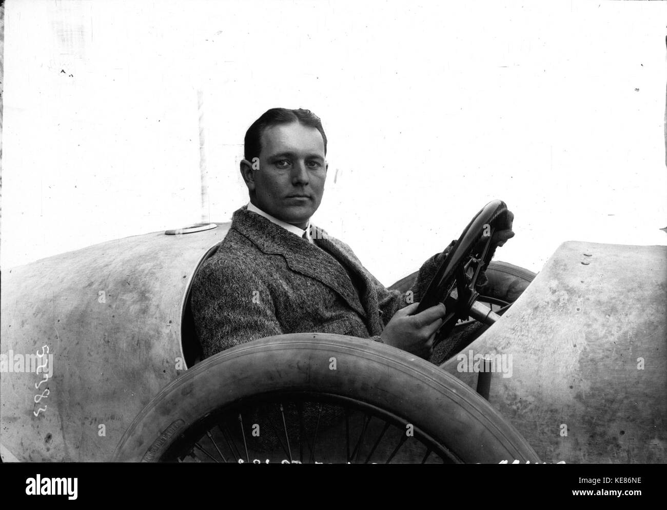 Jack Scales at the 1914 French Grand Prix (3 Stock Photo - Alamy