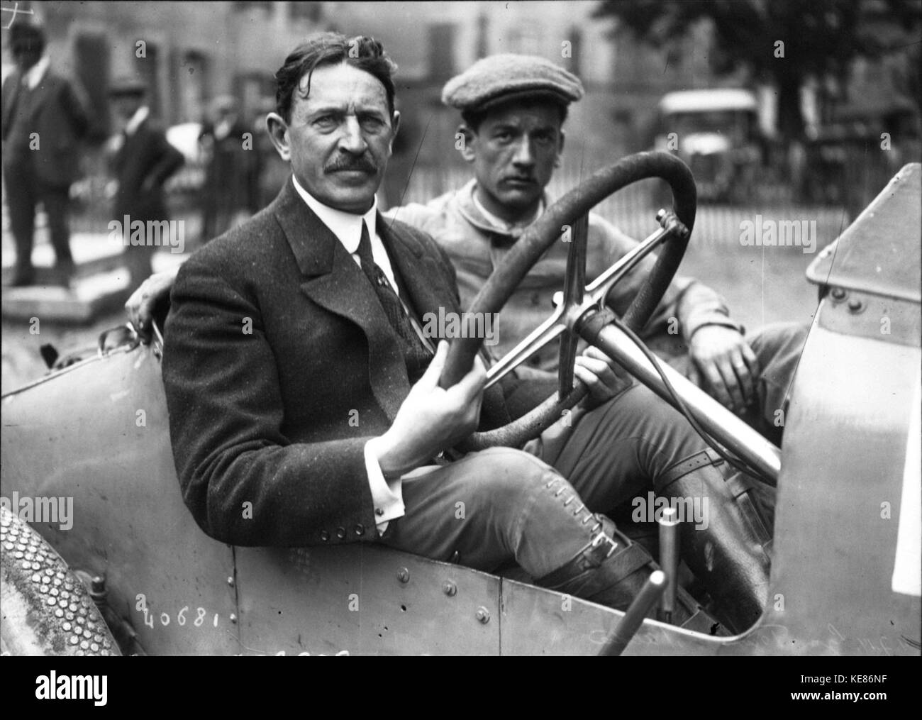 Henri Fournier at the 1914 French Grand Prix (3 Stock Photo - Alamy