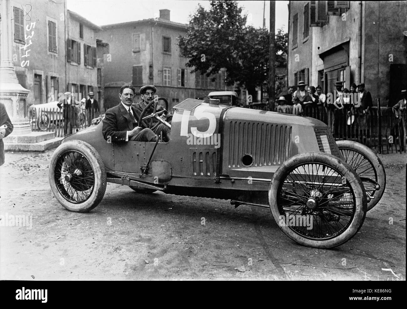 Henri Fournier at the 1914 French Grand Prix Stock Photo - Alamy