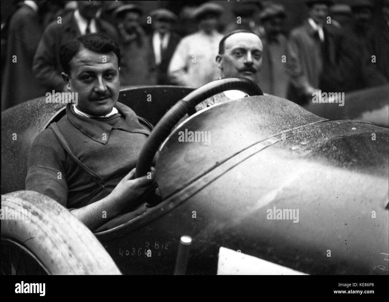 Jack Scales at the 1914 French Grand Prix (5 Stock Photo - Alamy