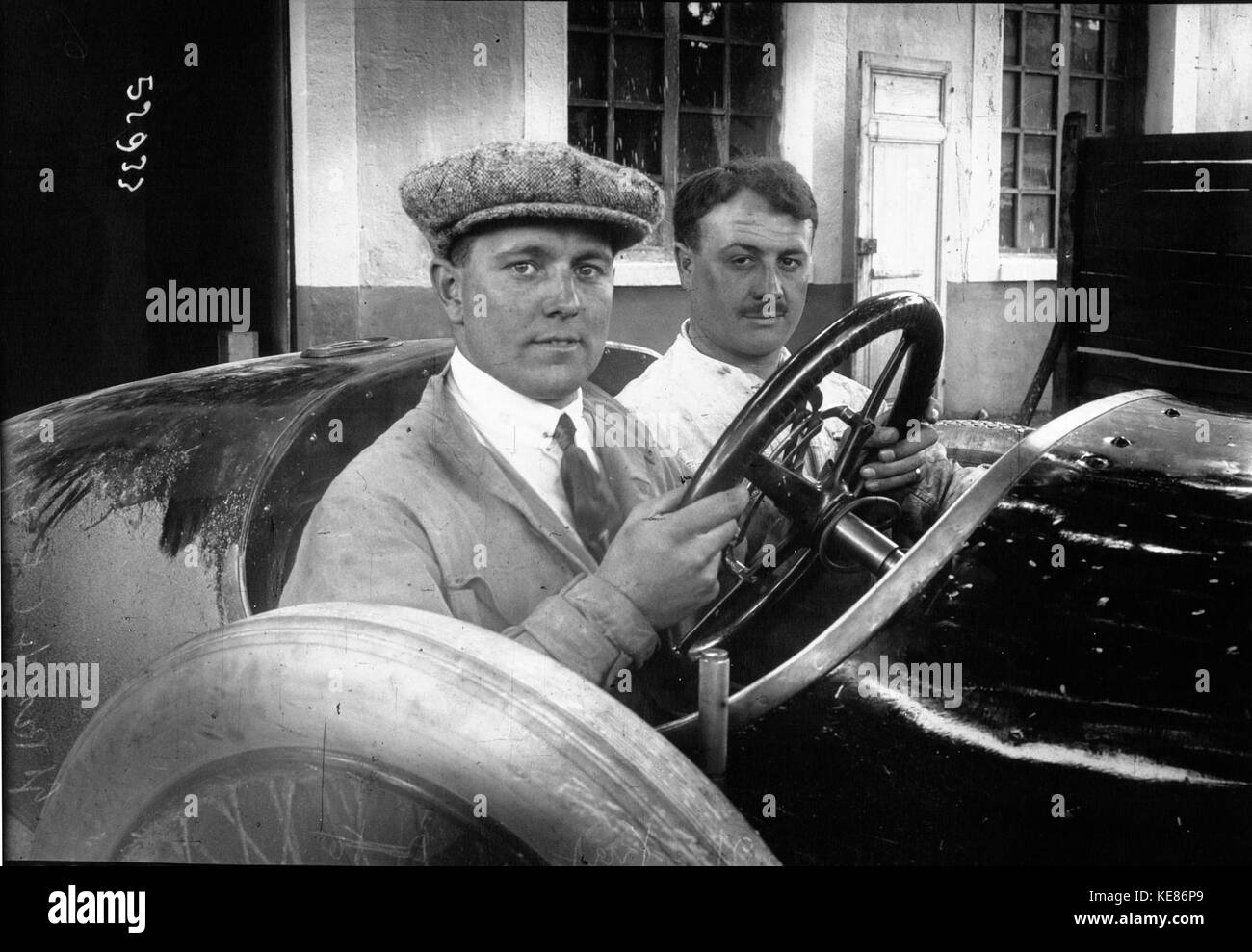 Jack Scales at the 1914 French Grand Prix (4 Stock Photo - Alamy