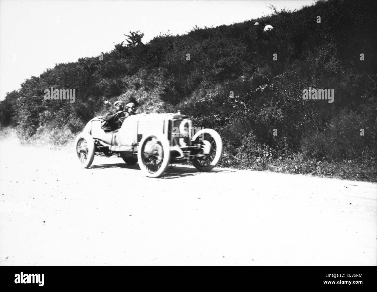 Paul Bablot at the 1914 French Grand Prix (4 Stock Photo - Alamy