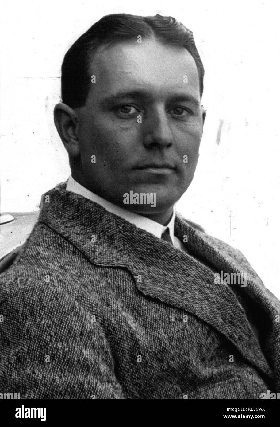 Jack Scales at the 1914 French Grand Prix (3) (cropped Stock Photo - Alamy