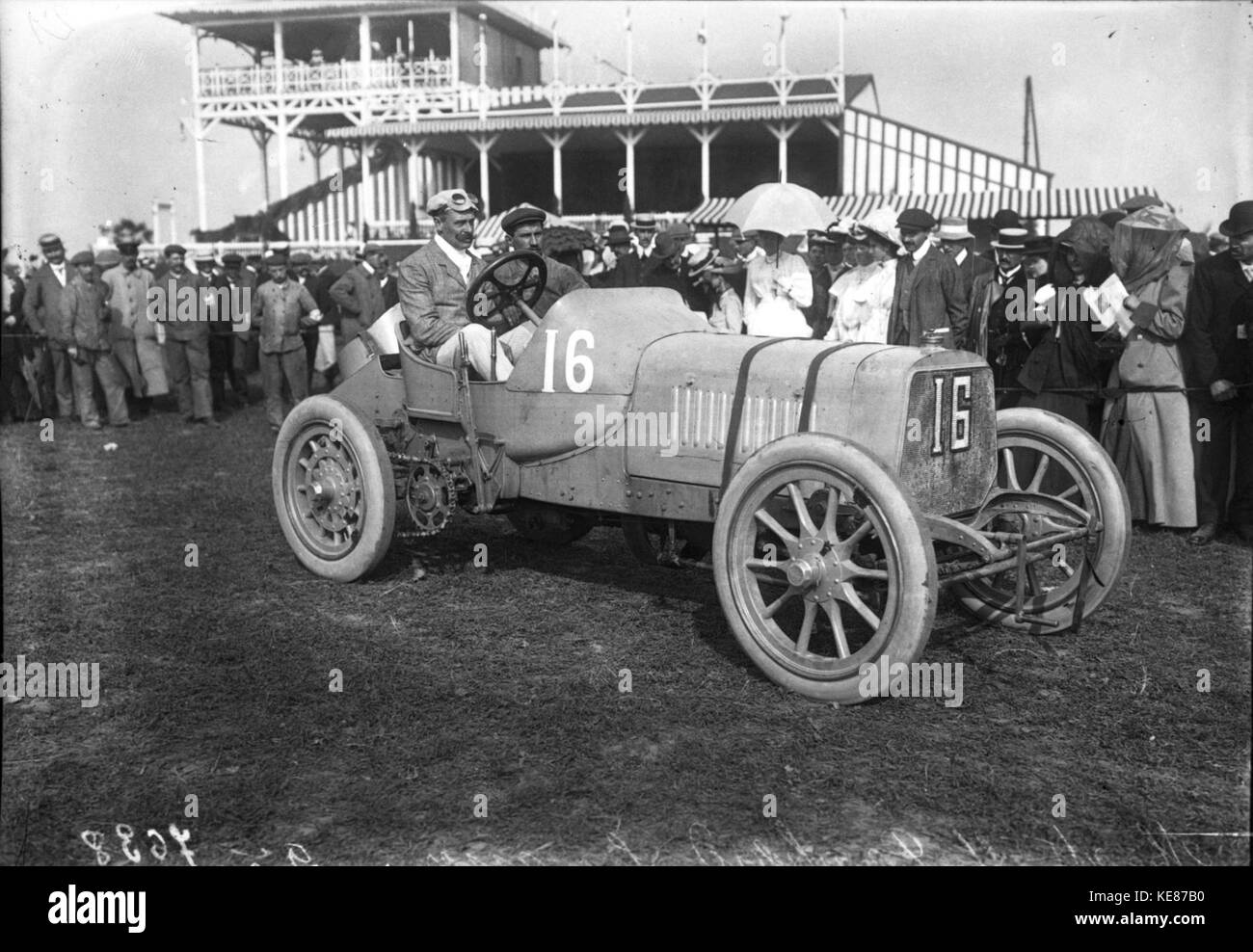 Vintage french grand prix 1908 hi-res stock photography and images - Alamy