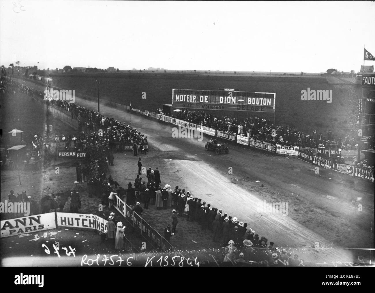 Vintage french grand prix 1908 hi-res stock photography and images - Alamy