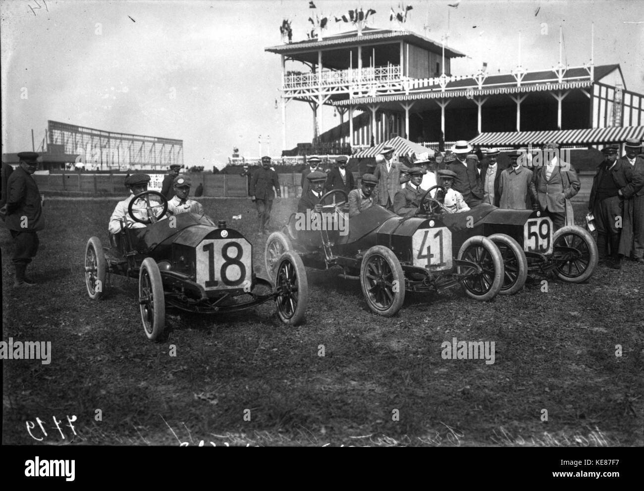 Alfieri Maserati, Vincenzo Trucco and Felice Buzio in Isotta Fraschinis ...
