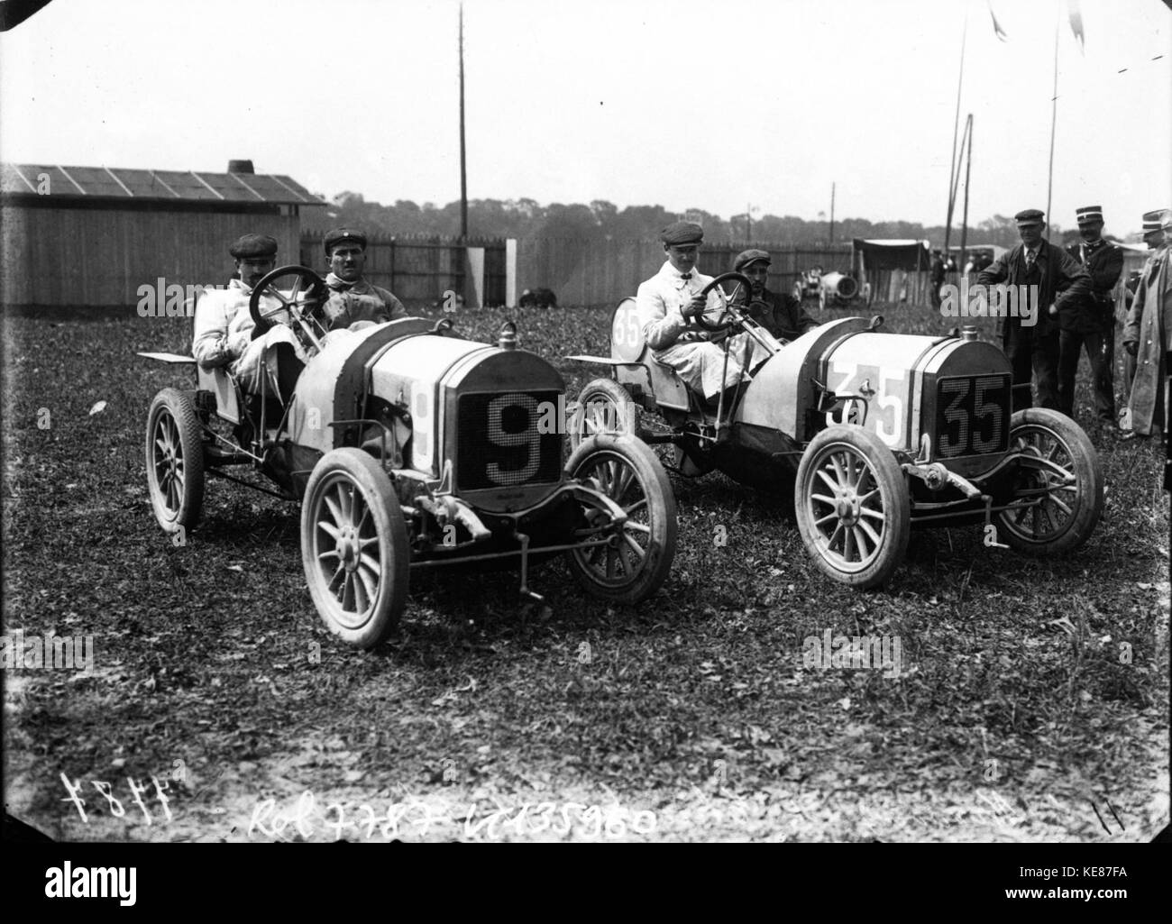 Zethwoog or Viton and Joseph Thieulin in Thieulins at the 1908 Grand ...
