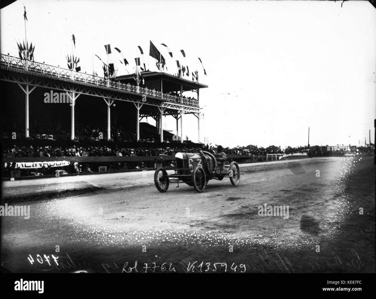 In the 1908 Grand Prix des Voiturettes, French driver Lebouc competed ...