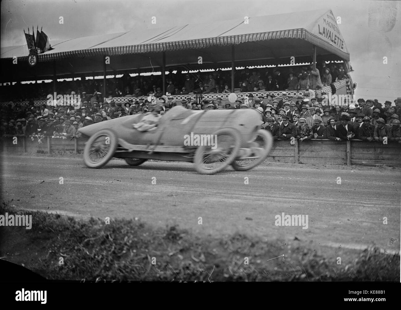 Jules Goux at the 1922 French Grand Prix (4 Stock Photo - Alamy