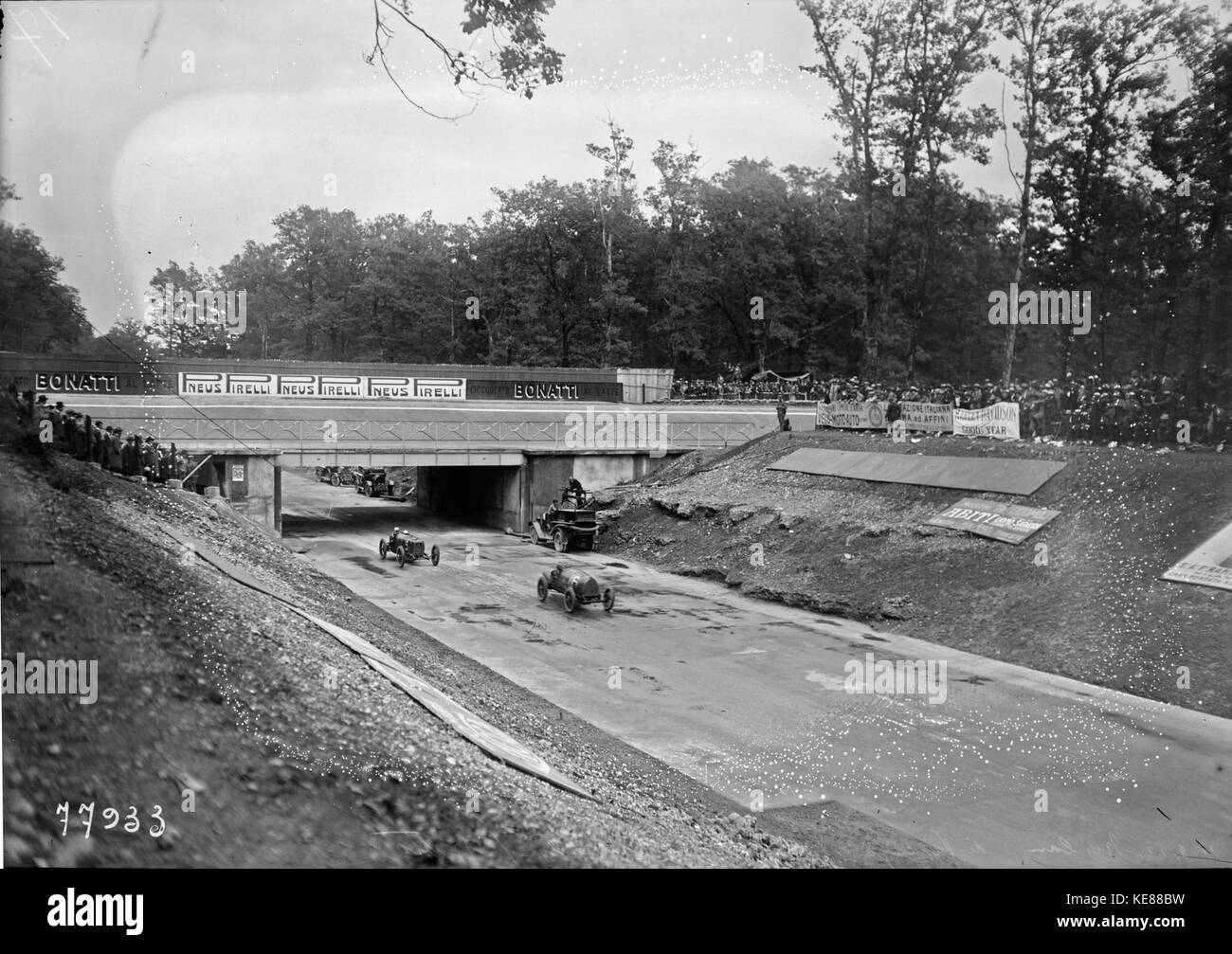 Bridge at the 1922 Italian Grand Prix (3 Stock Photo - Alamy