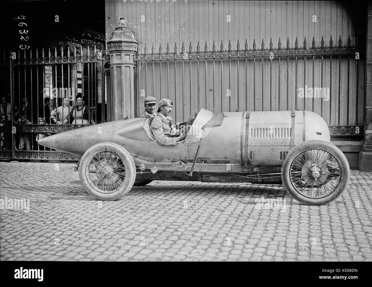 Jules Goux at the 1922 French Grand Prix (5 Stock Photo - Alamy