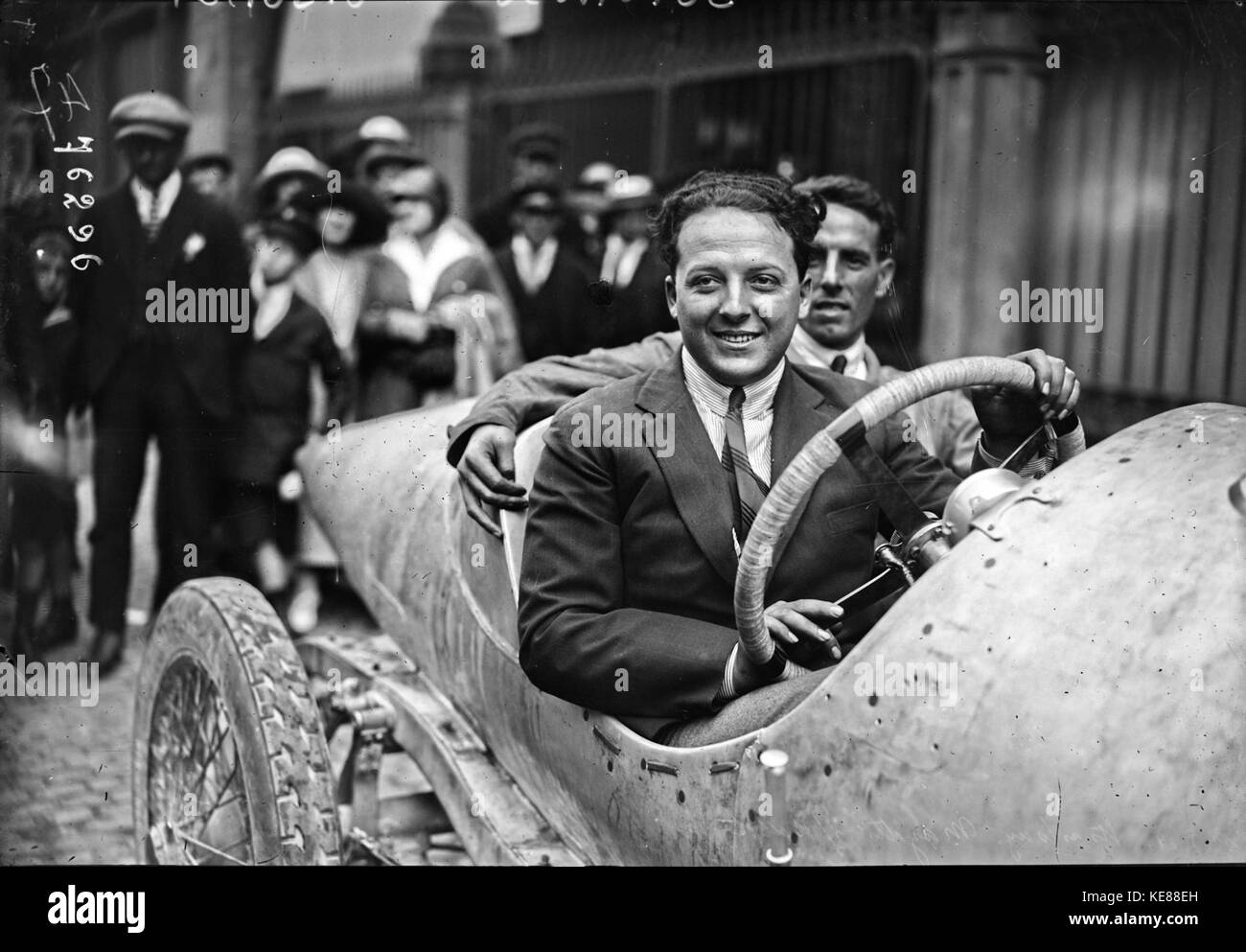 Giulio Masetti at the 1922 French Grand Prix (4 Stock Photo - Alamy