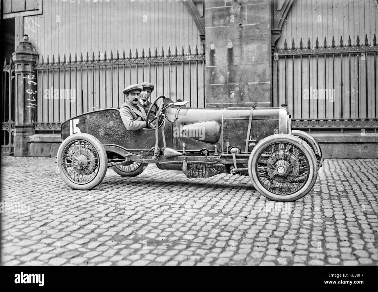 Louis Zborowski at the 1922 French Grand Prix (5 Stock Photo - Alamy