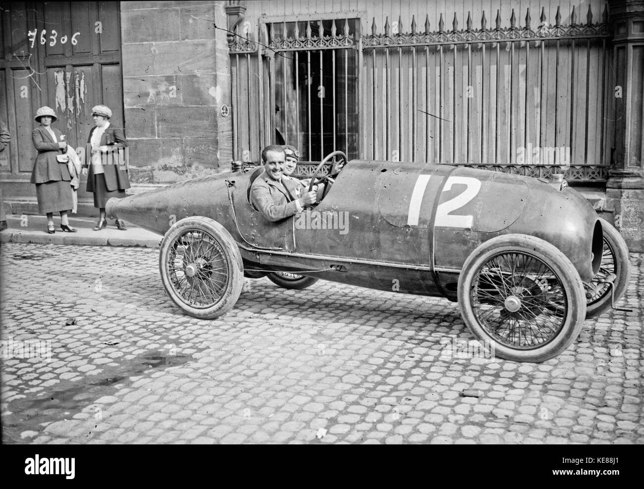 Pierre de Vizcaya at the 1922 French Grand Prix (4 Stock Photo - Alamy