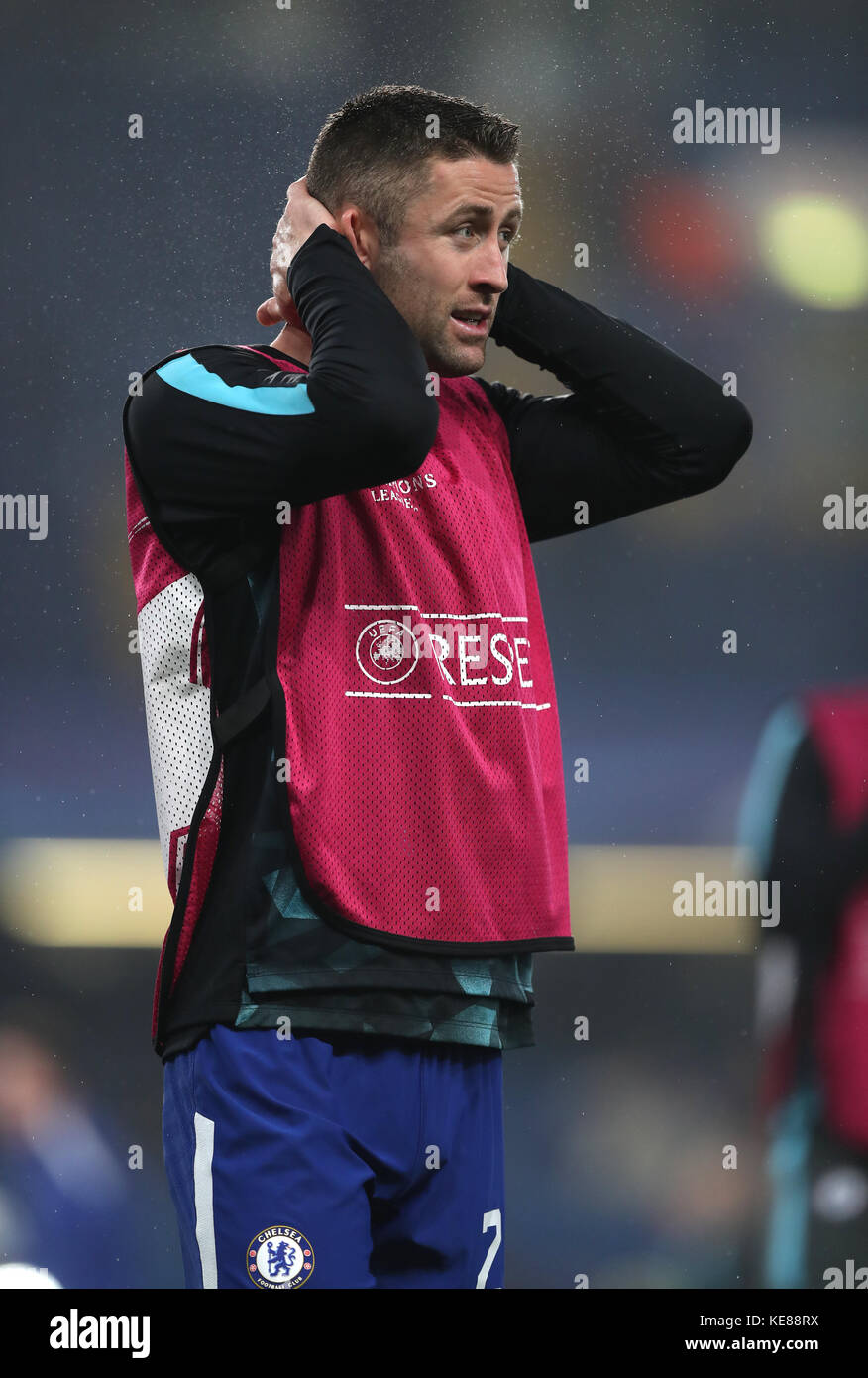 Chelsea's Gary Cahill during the UEFA Champions League, Group C match ...