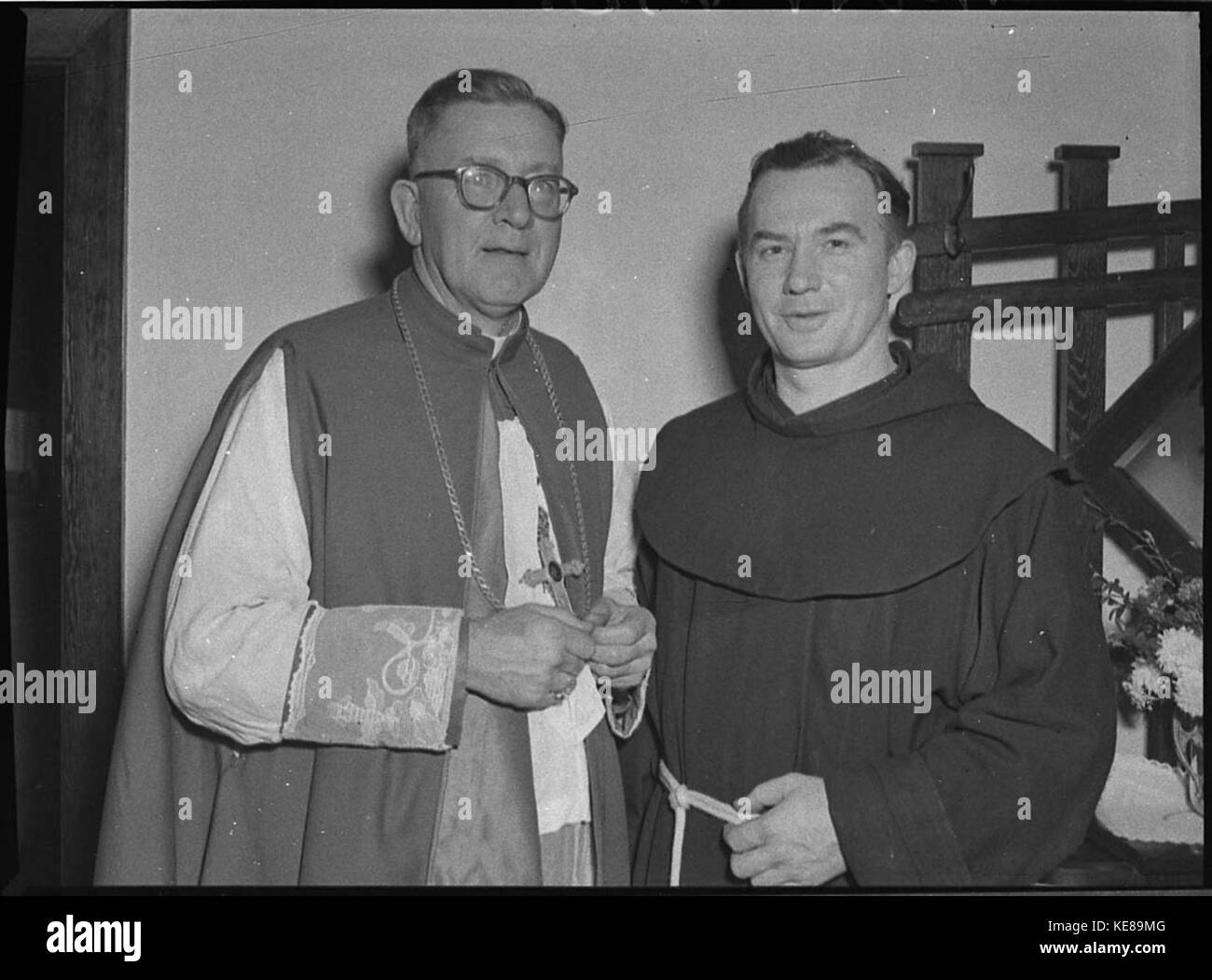 32628 Bishop of Maitland Right Reverend Dr Toohey and Reverend Fr K ...
