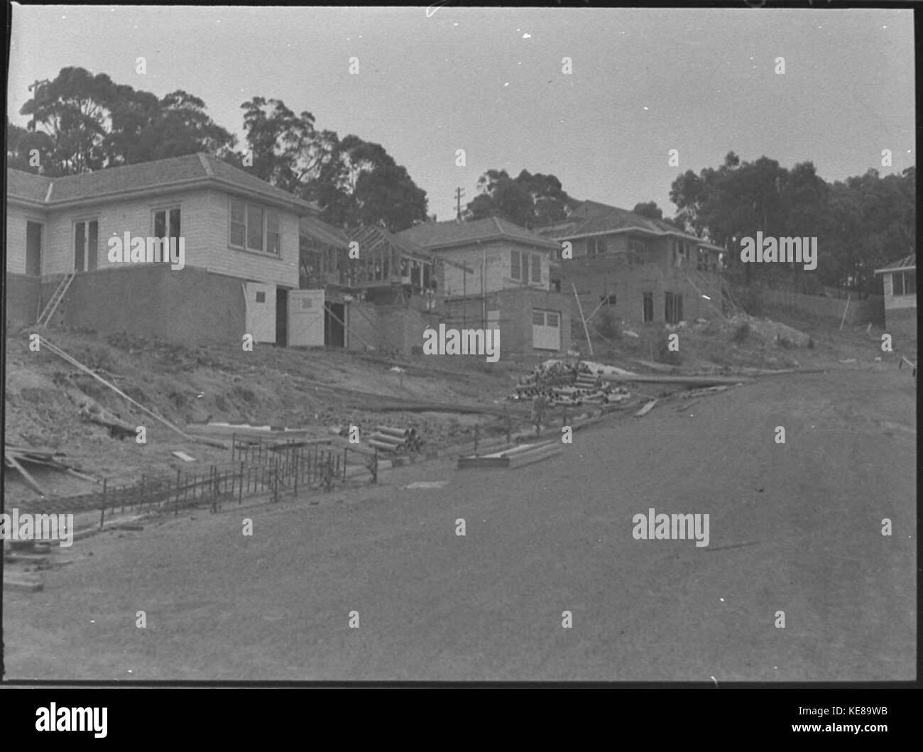 32664 Housing project Adamstown Heights Stock Photo - Alamy