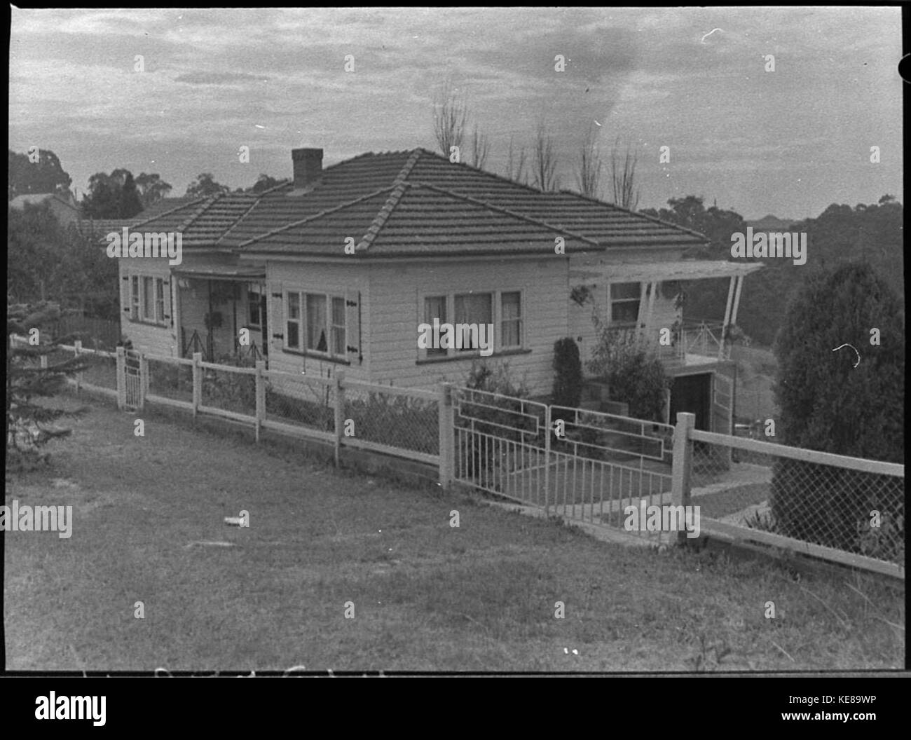 32666 Highfields homes series Stock Photo - Alamy