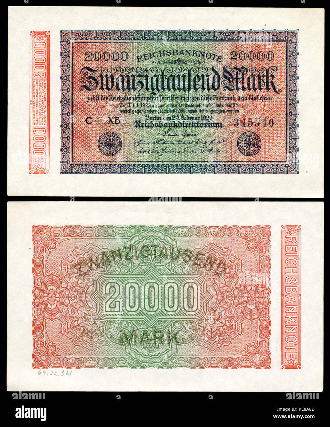 Reichsbanknote hi-res stock photography and images - Alamy