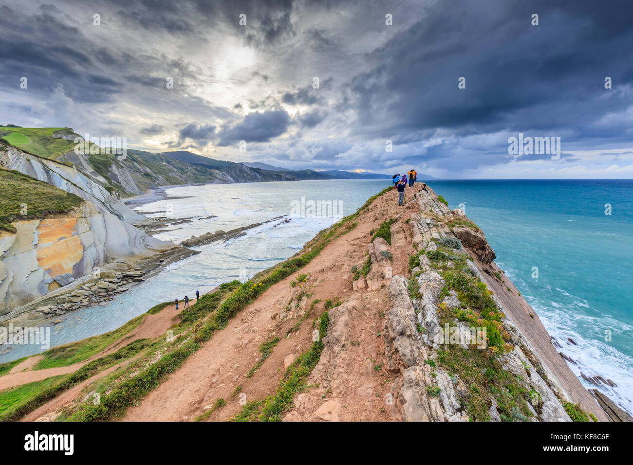 Flysch rock formation hi-res stock photography and images - Alamy