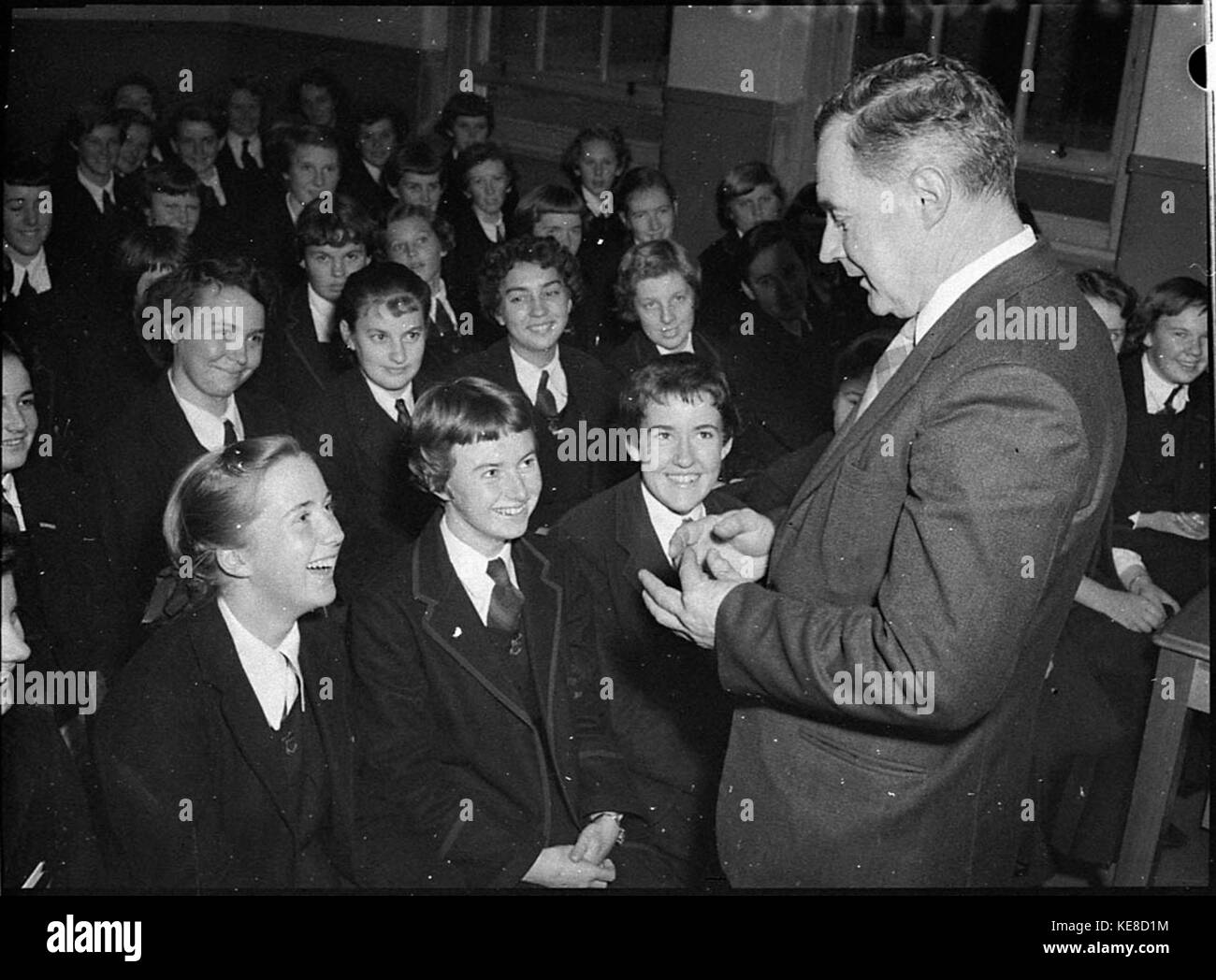 Science at school Black and White Stock Photos & Images - Alamy