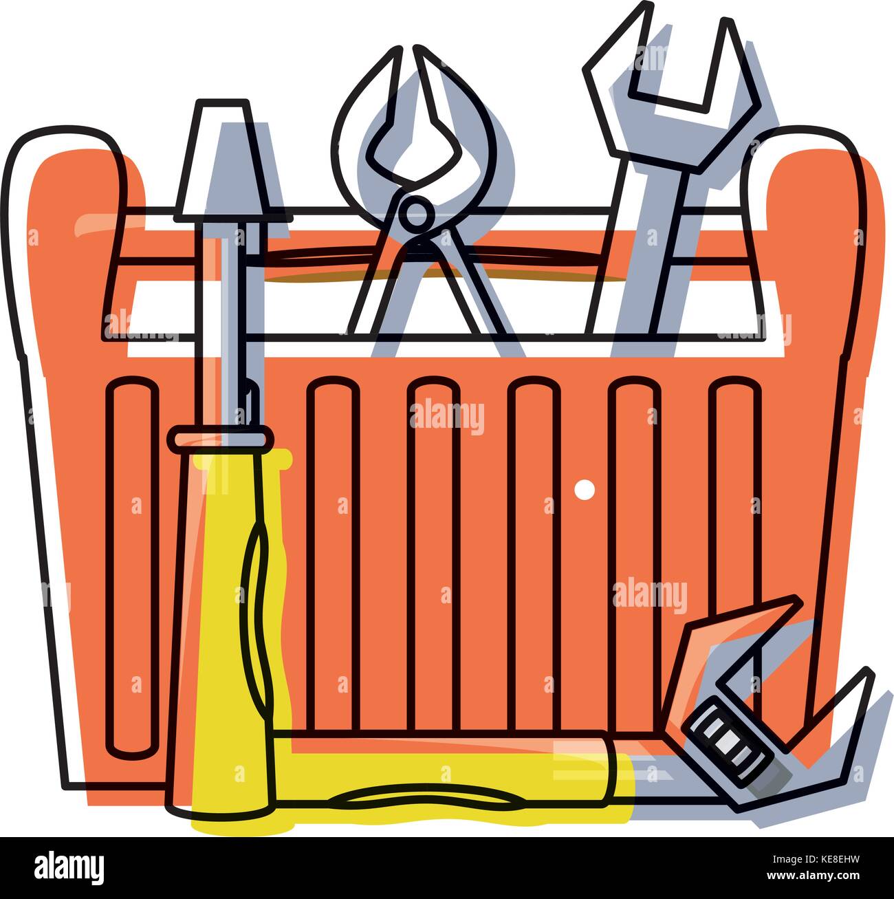tool box vector illustration Stock Vector Image & Art - Alamy