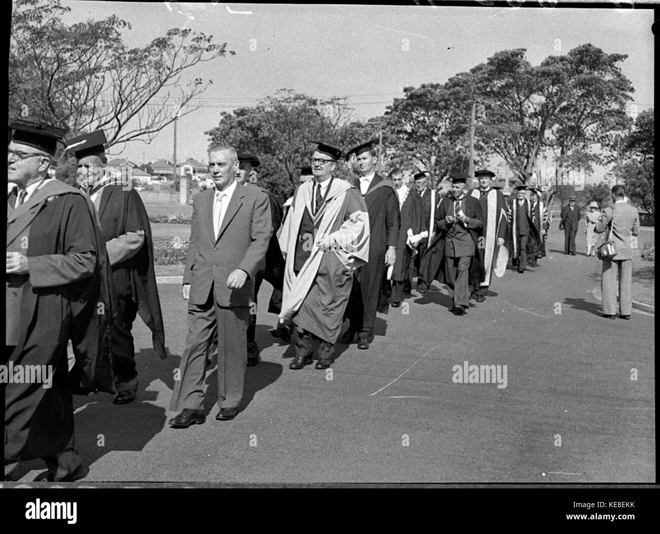 127267 Newcastle University College graduation Academic procession ...