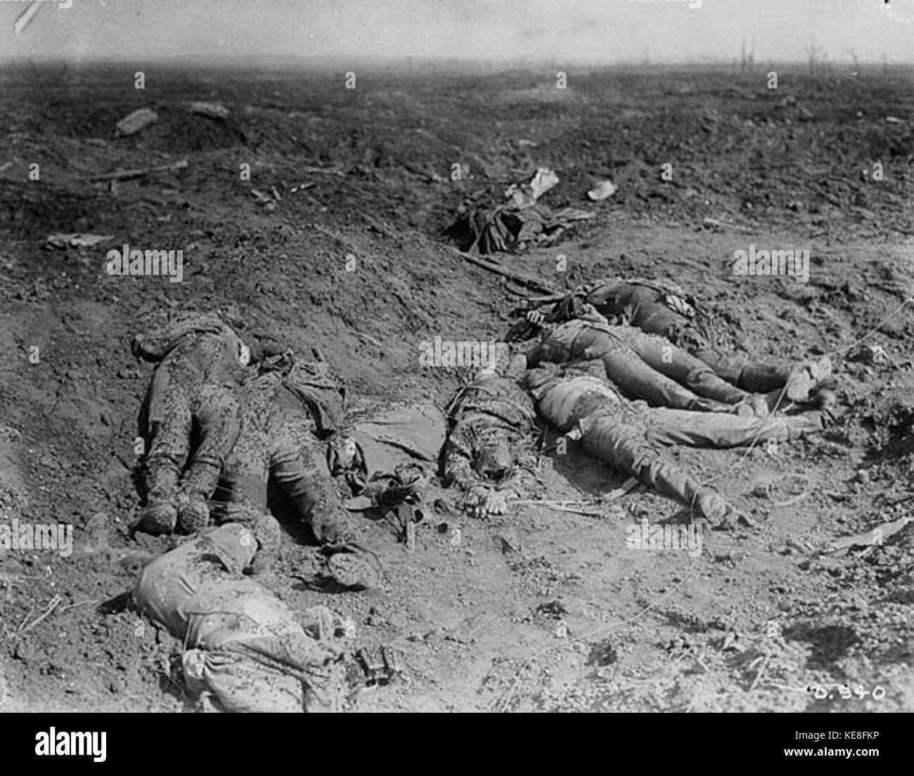 Battlefield aftermath Black and White Stock Photos & Images - Alamy