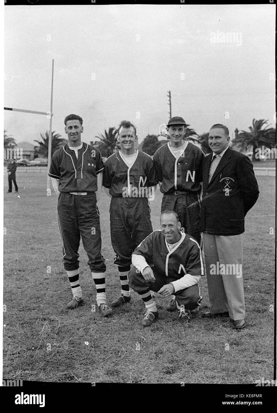 41498 Representive baseball players from Newcastle representing NSW ...