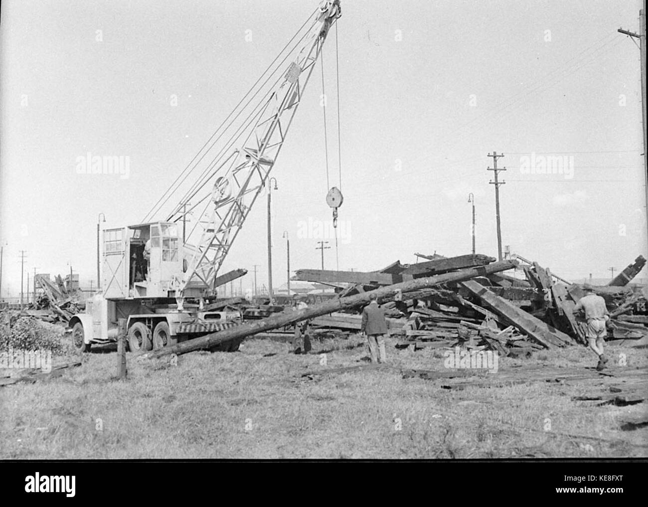 This photograph shows the coal loading plant at Goninan Co's ...