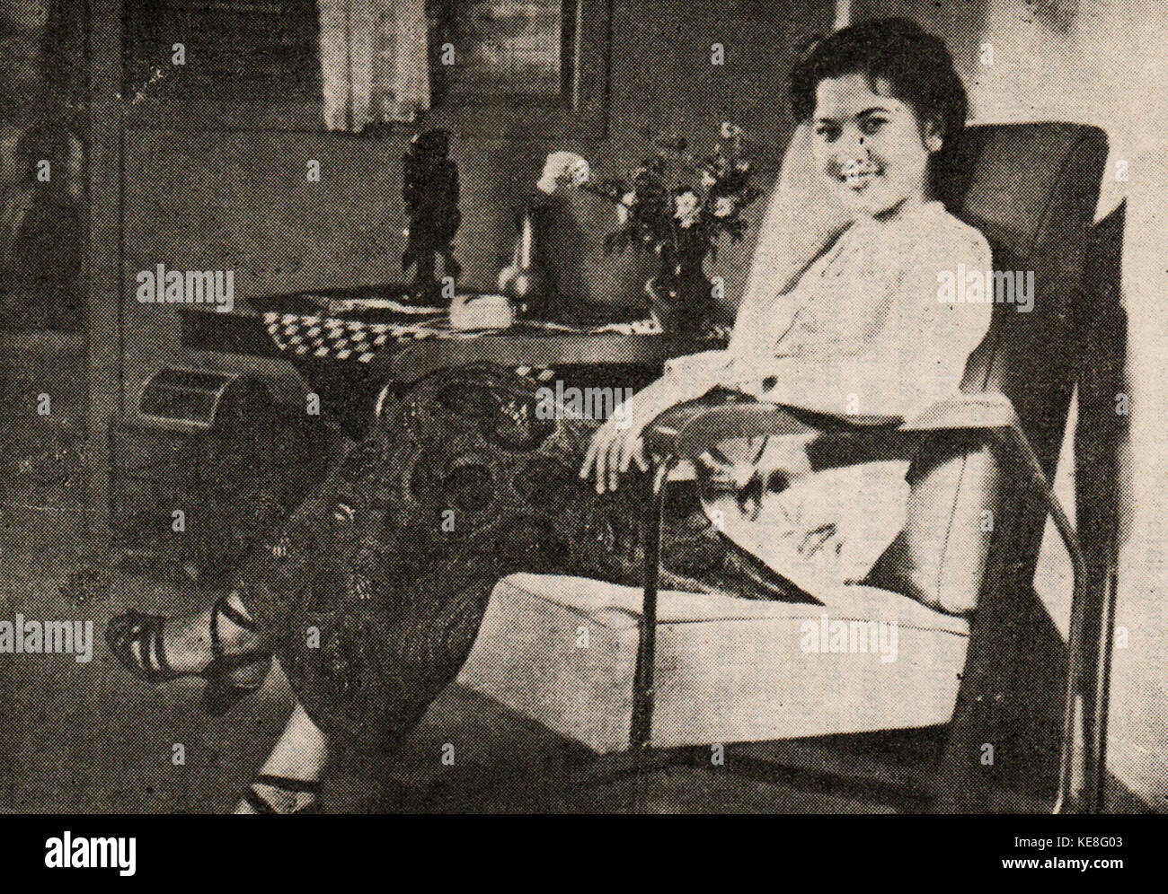 Titien Sumarni seated, Sejarah Hidup RA Titien Sumarni, p57 Stock Photo ...