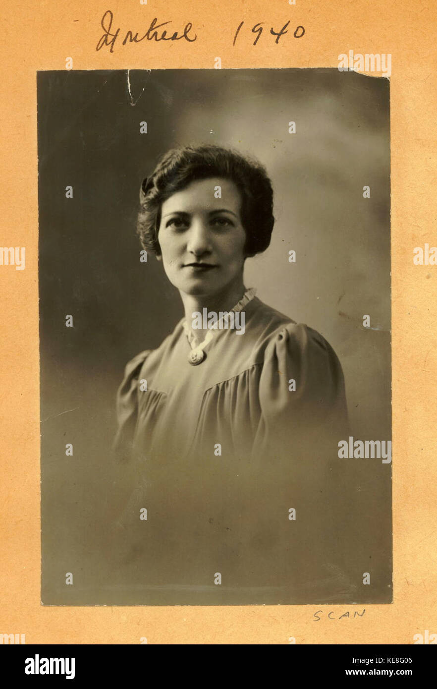 Lea Roback Montreal 1940 Stock Photo - Alamy