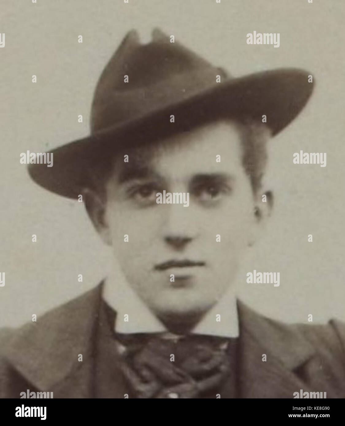 Dominique Lamberjack en 1897 Stock Photo - Alamy