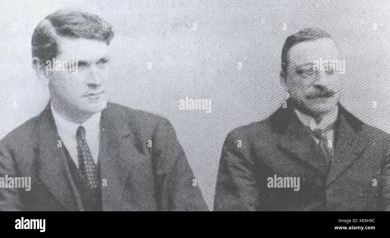 Michael Collins and Arthur Griffith Stock Photo - Alamy