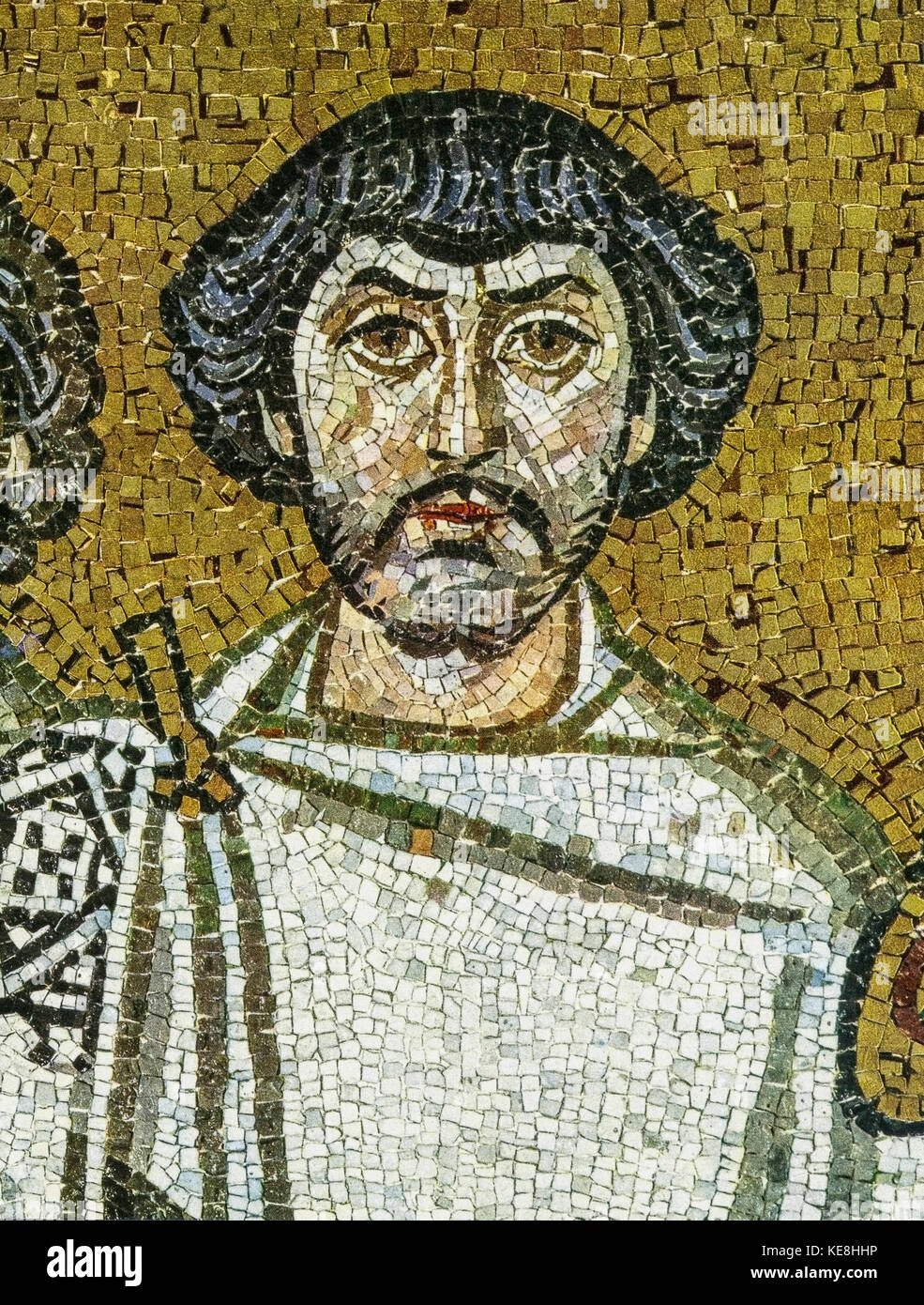 Byzantine emperor mosaic hi-res stock photography and images - Alamy