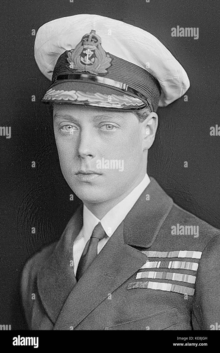 Edward VIII 1920 Stock Photo - Alamy