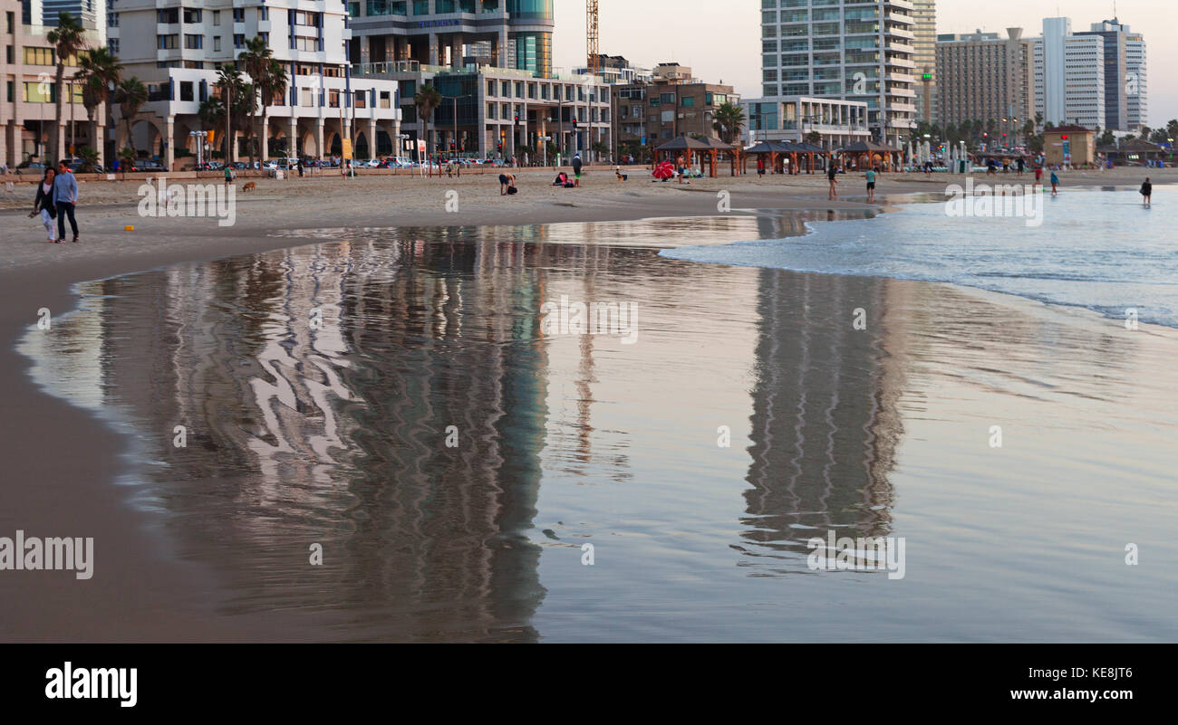 ISRAIL, TEL AVIV- NOVEMBER 2: Tel Aviv is a major city in Israel ...