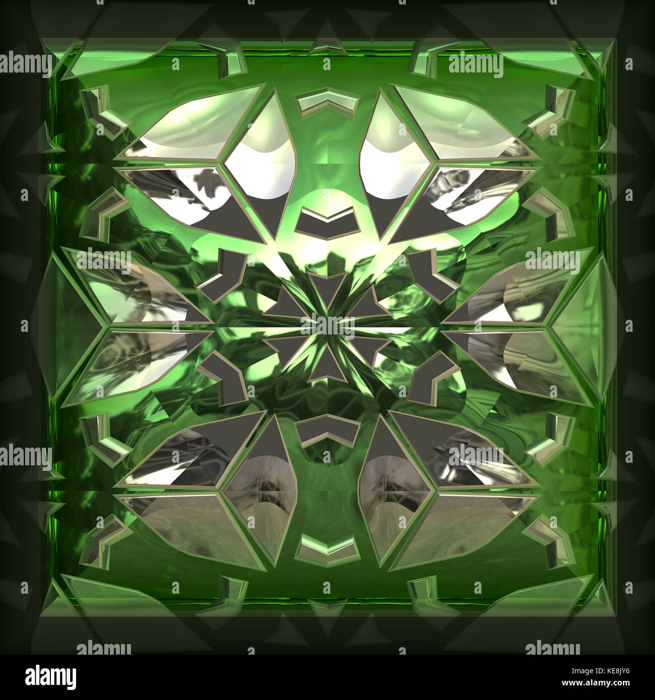 Green precious stone Stock Photo - Alamy