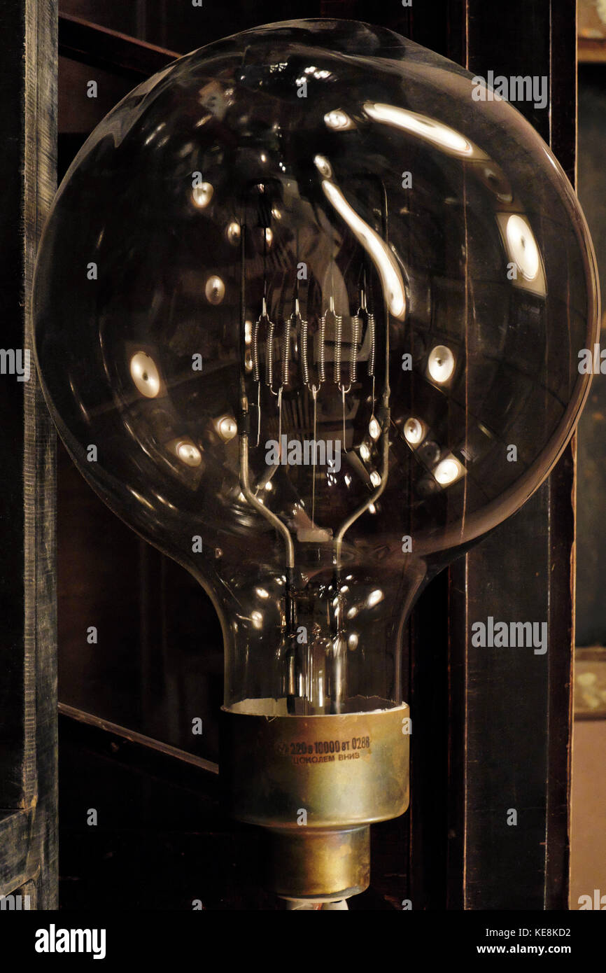 Very large and powerful cinematic lamp ten kilowatts in detail and ...