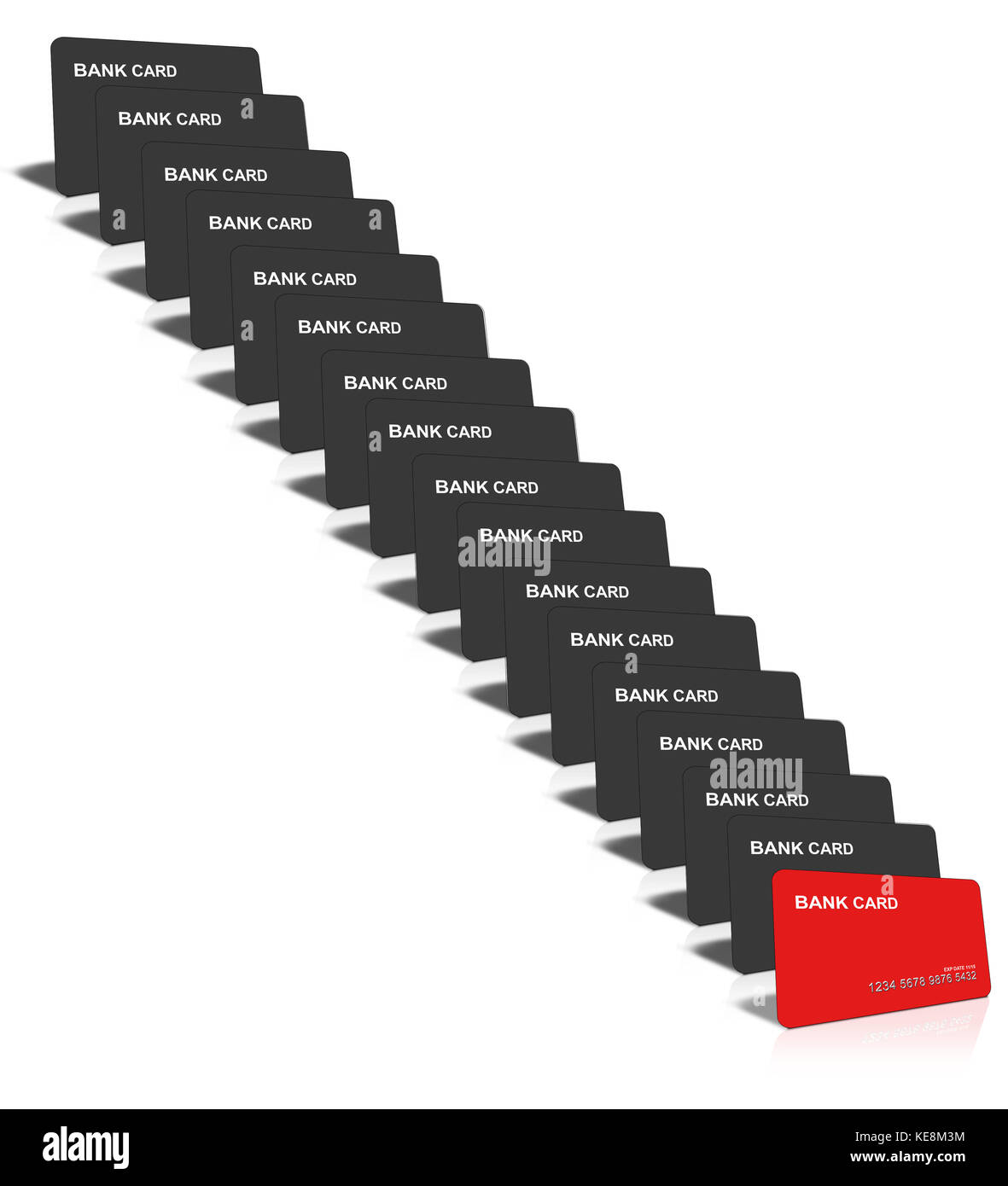 Visa creditcard Cut Out Stock Images & Pictures - Alamy